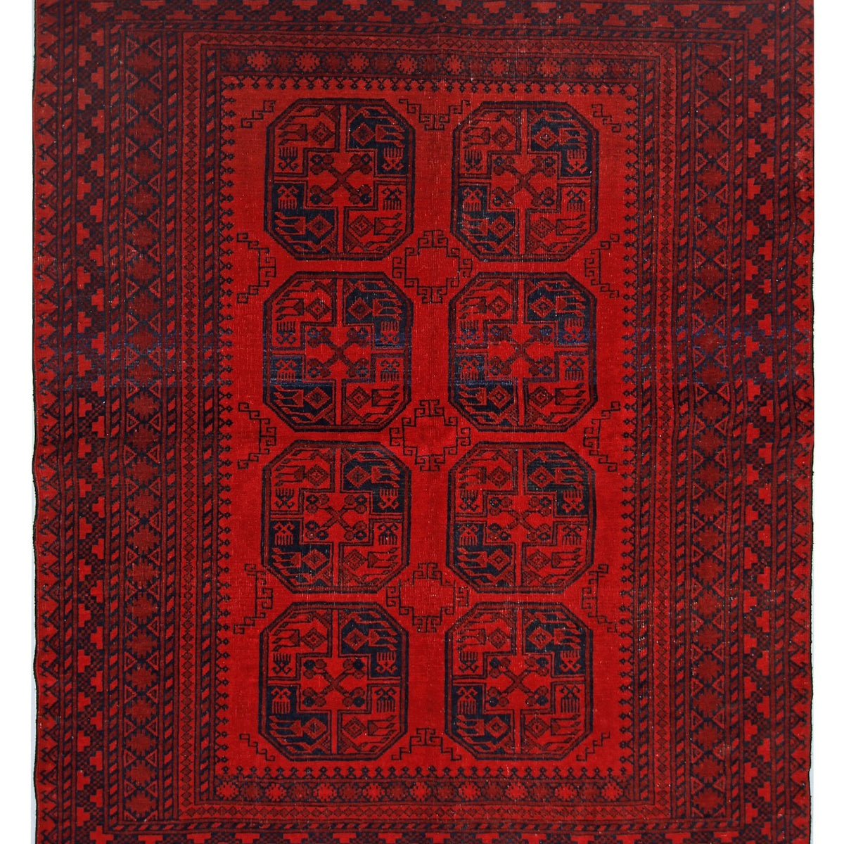 Handmade Afghan Turkmen Elephant's Foot Rug – Najaf Rugs