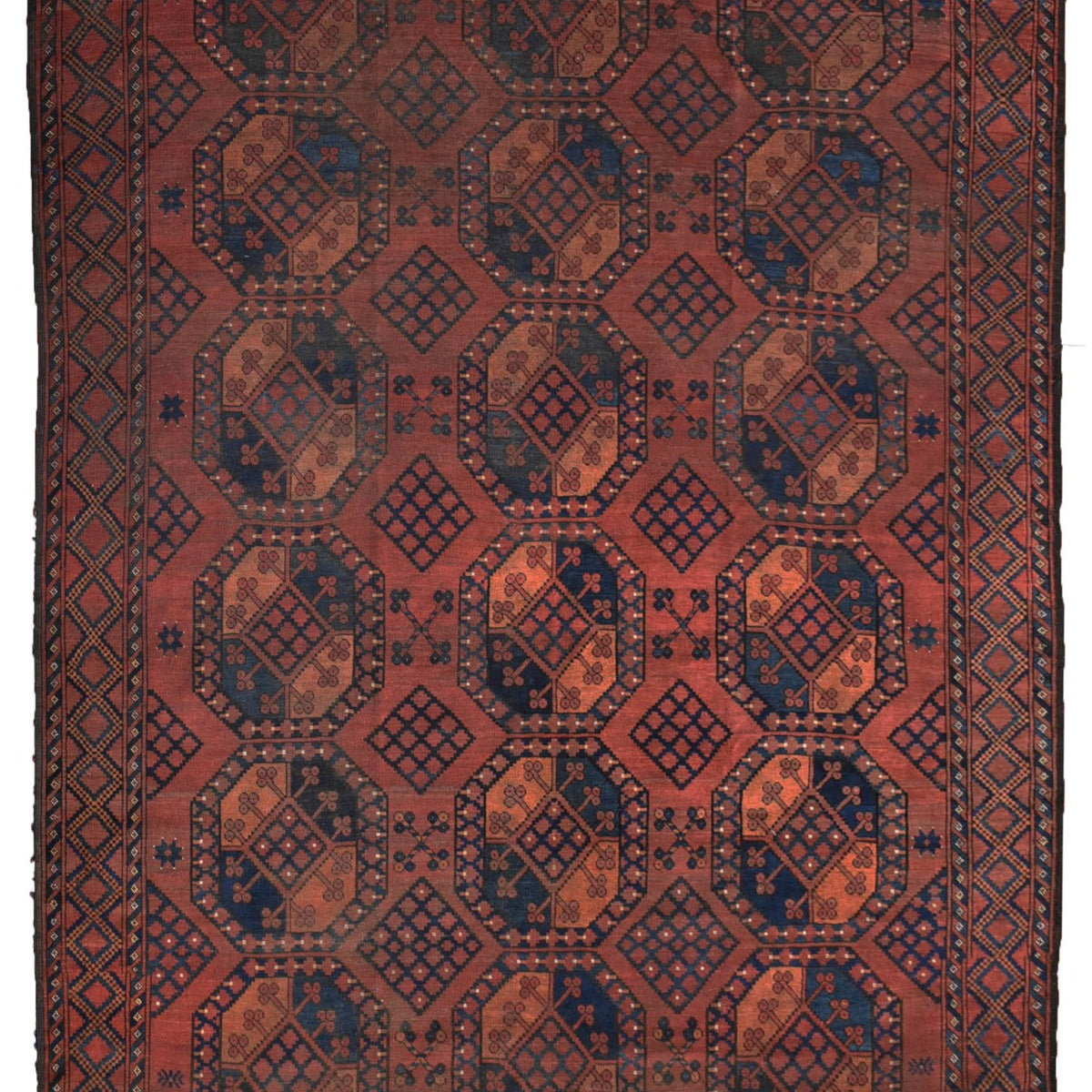 Handmade Antique Afghan Elephant's Foot Rug – Najaf Rugs