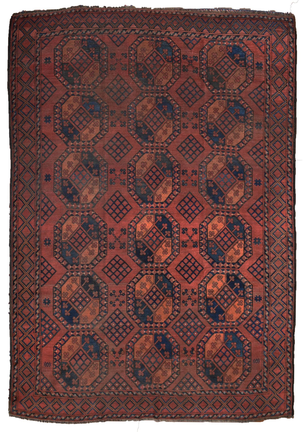 Handmade Antique Afghan Elephant's Foot Rug – Najaf Rugs