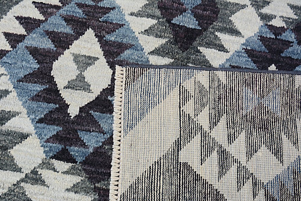 Handmade Modern Maimana Rug | 305 x 197 cm | 10' x 6'4"