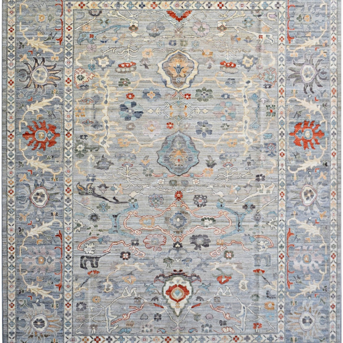 Handmade Transitional Afghan Chobi Rug – Najaf Rugs