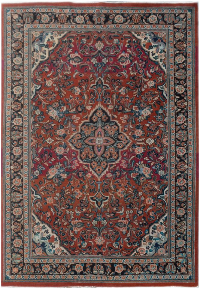 Handmade Tribal Abrash Collection Rug | 311 x 210 cm | 10'2" x 6'11 ...