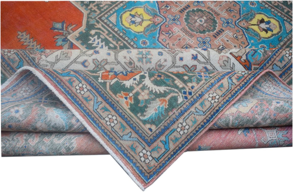 Handmade Tribal Abrash Collection Rug | 327 x 295 cm