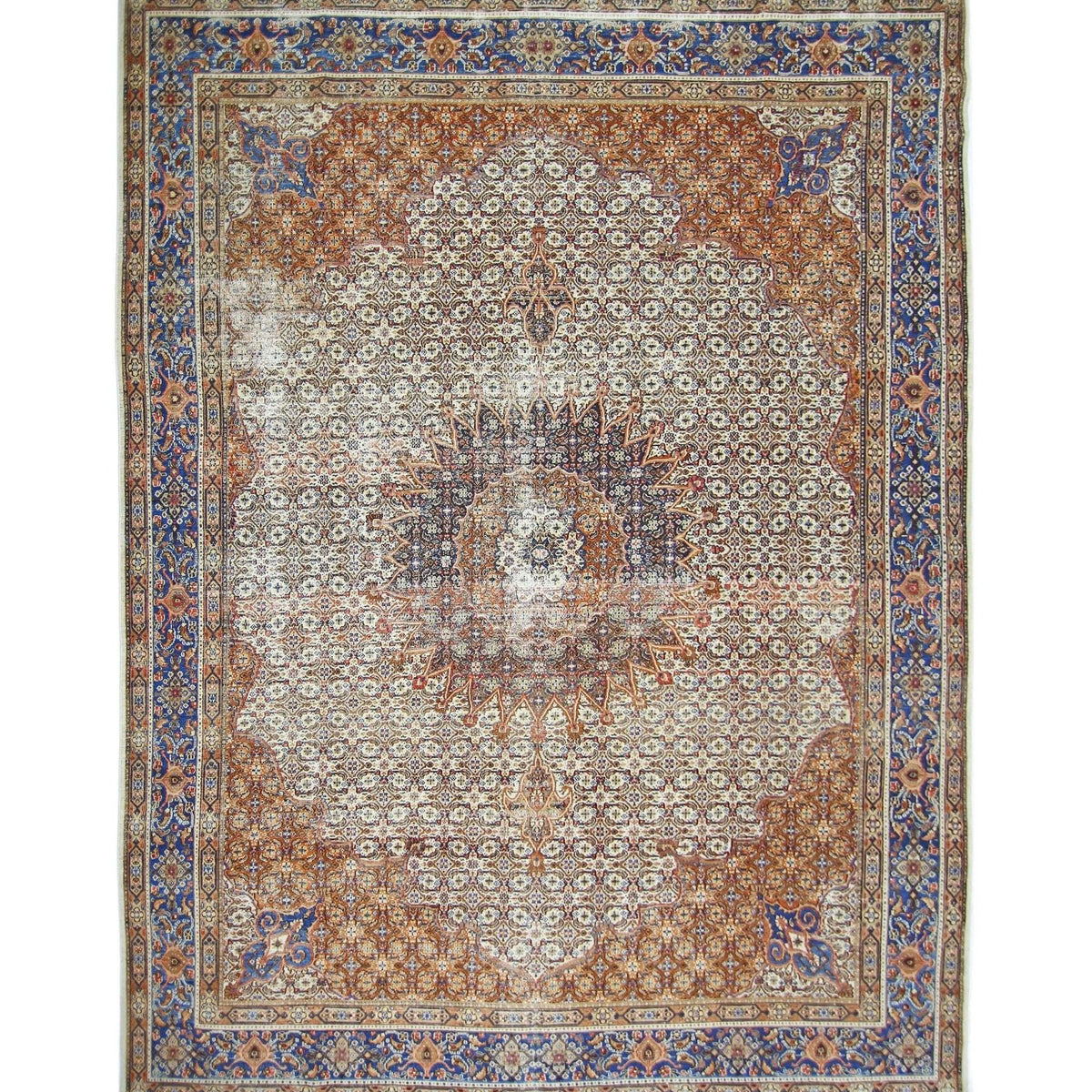 Handmade Vintage Persian Moud Rug – Najaf Rugs