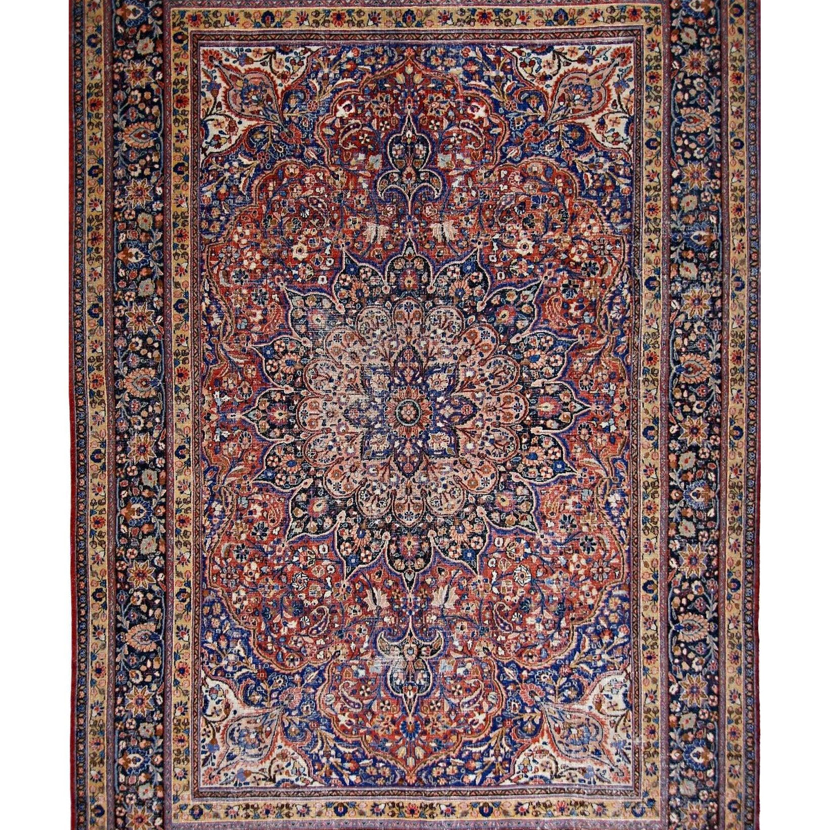 Handmade Vintage Persian Moud Rug – Najaf Rugs