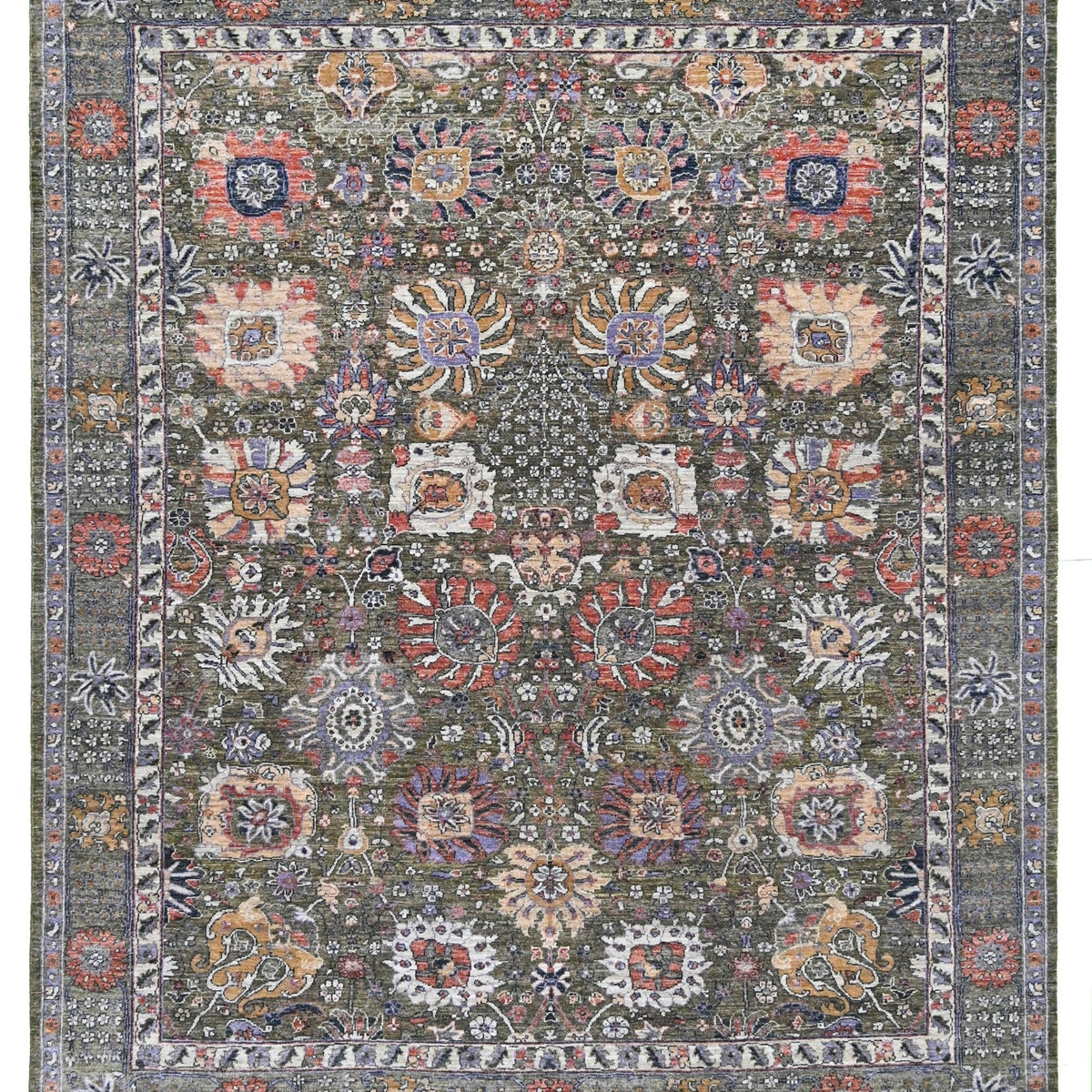 Handmade Traditional Afghan Chobi Rug | 300 x 244 cm | 9'8" x 8 ...